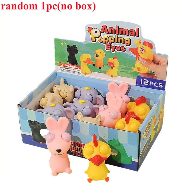 Grass Worm Pinch Toy Squishy Toy Green Eye Popping Worm Squeeze Toy ...