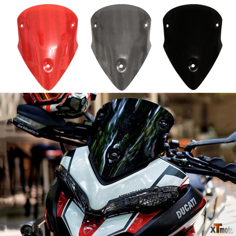 Motorcycle Accessories Windshield Sport Windscreen For DUCATI ...