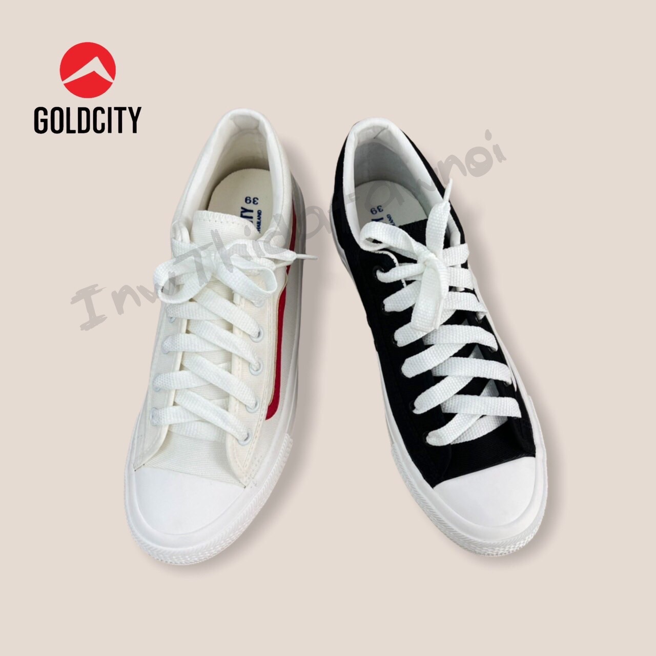 รองเท้าผ้าใบ ใสสบาย Goldcity 502 - InwThidatawnoi - ThaiPick