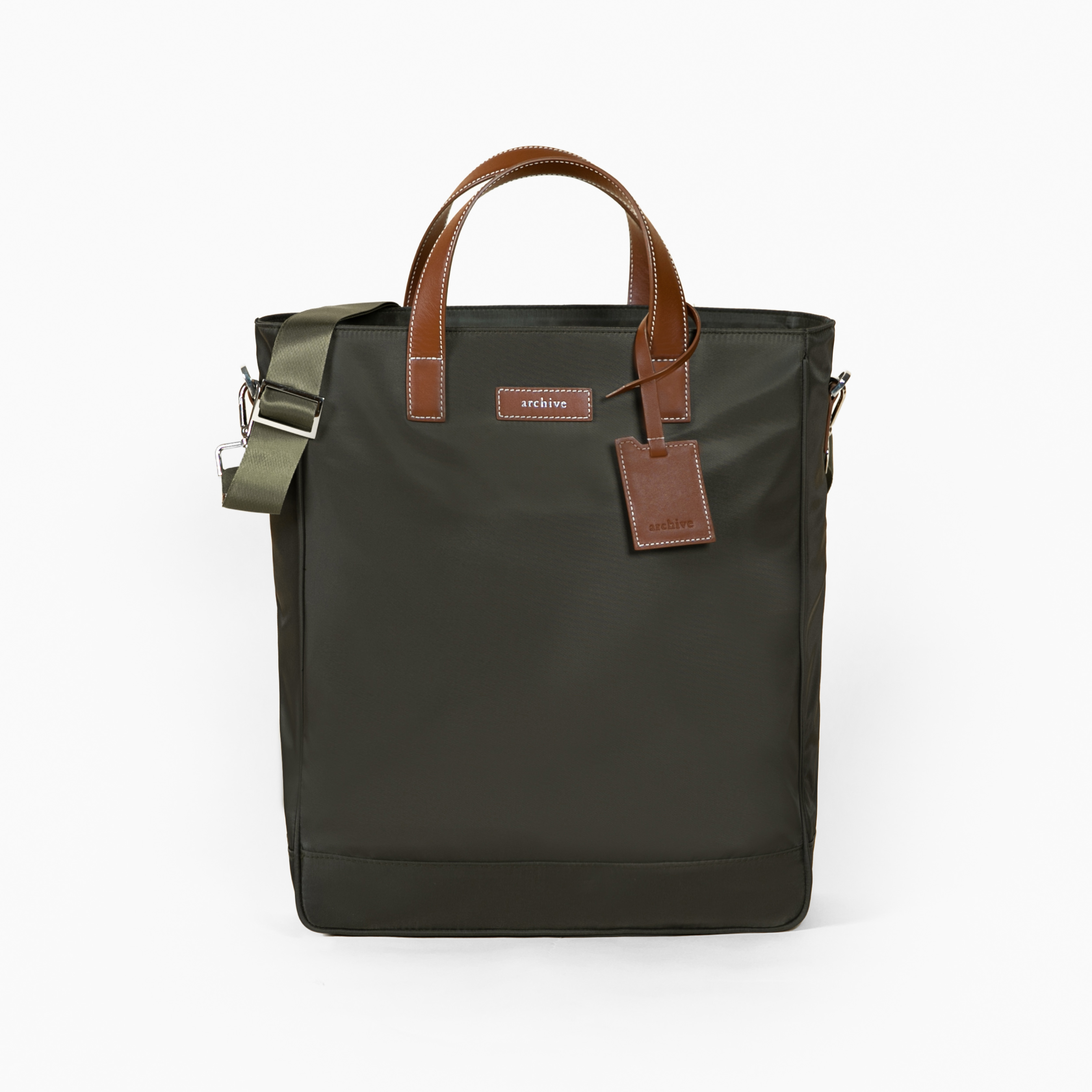Archive Hoxton Nylon Tote (OliveTan) - archive - ThaiPick
