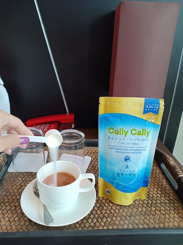 Colly cally คอลลี่คอลลาเจนซองฟ้่า ( 3 ซอง ) - JB WHITE BEAUTIFUL ...