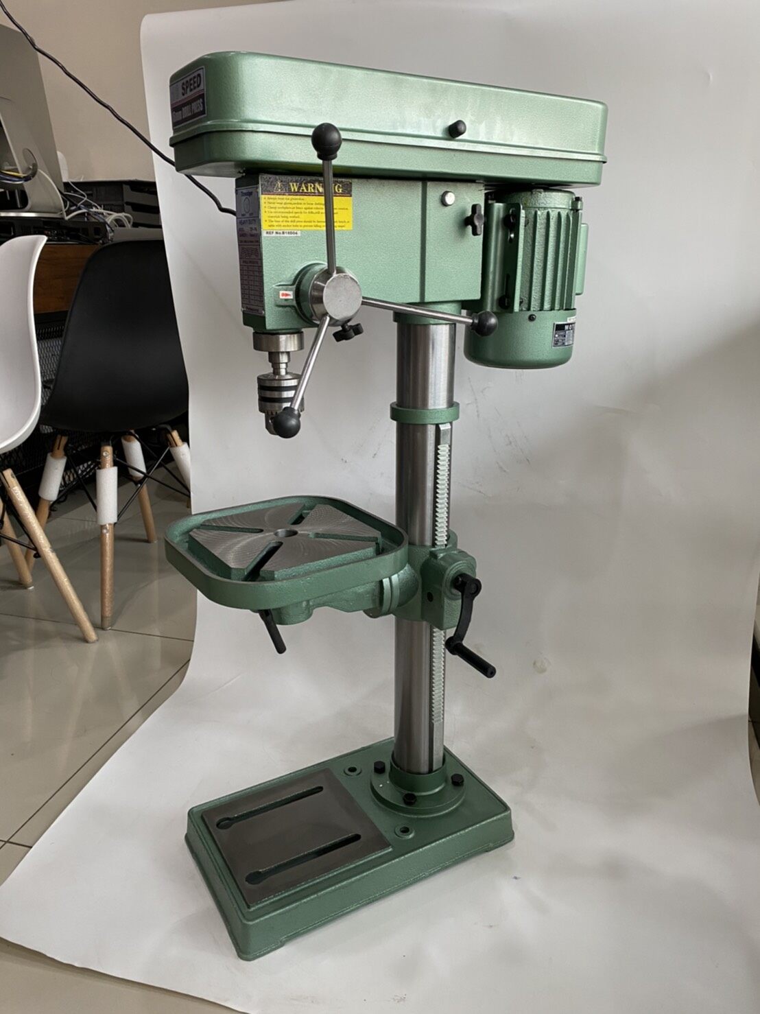 สว่านแท่น/แท่นเจาะ OKURA 1/2" 1/3HP YD-13S พร้อมปากกาจับเหล็ก 250W ความเร็ว 5 สปีด - เครื่องมือ ...