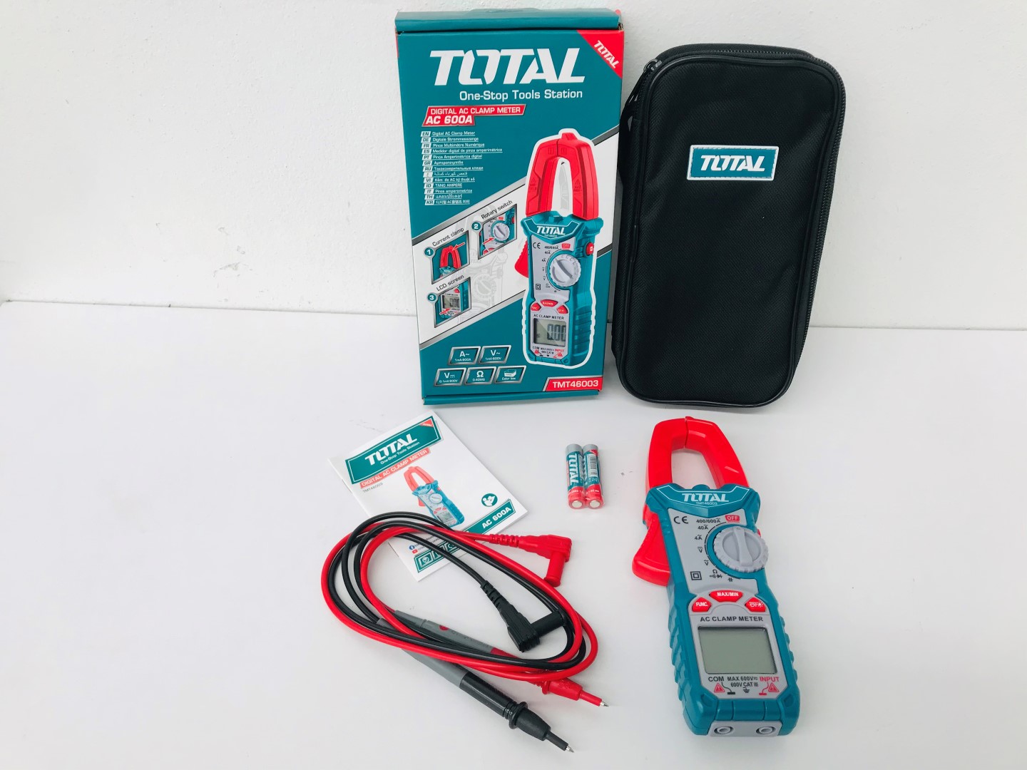 Total ดิจิตอล แคล้มป์มิเตอร์ รุ่น TMT46003 TMT - 46003 TMT-46003 TMT ...
