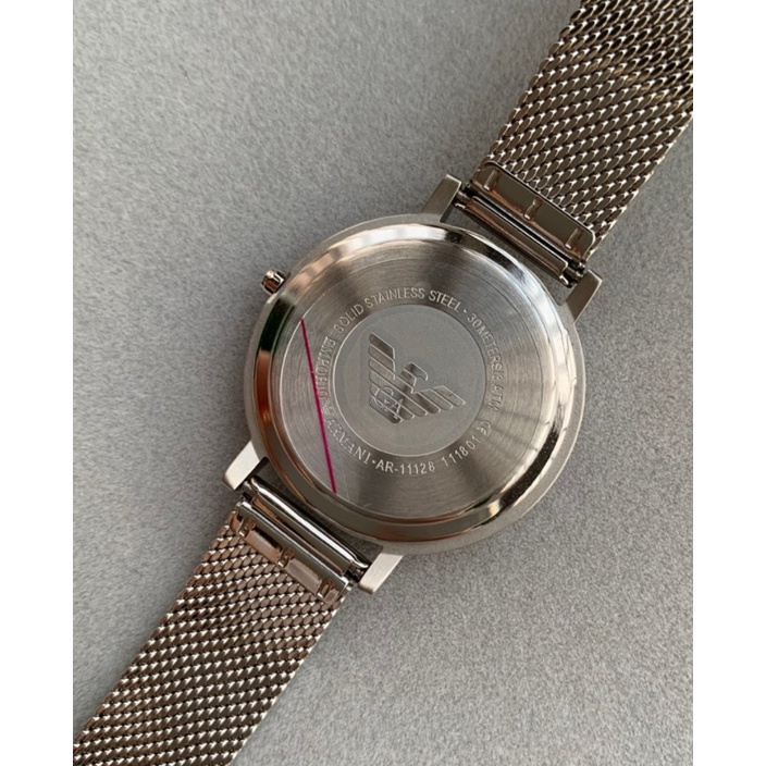 Emporio Armani ของแท้ นาฬิกาข้อมือผู้หญิง รุ่น AR11128 สีเงิน - minissu ...