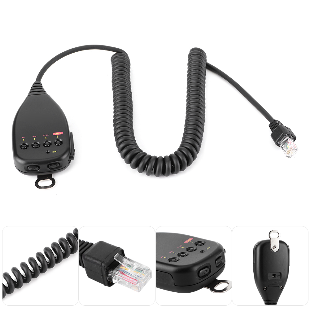 【ราคาต่ำสุด】MC44 Car Handheld Mic 8 ‑ Core Speaker Aviation Head ...