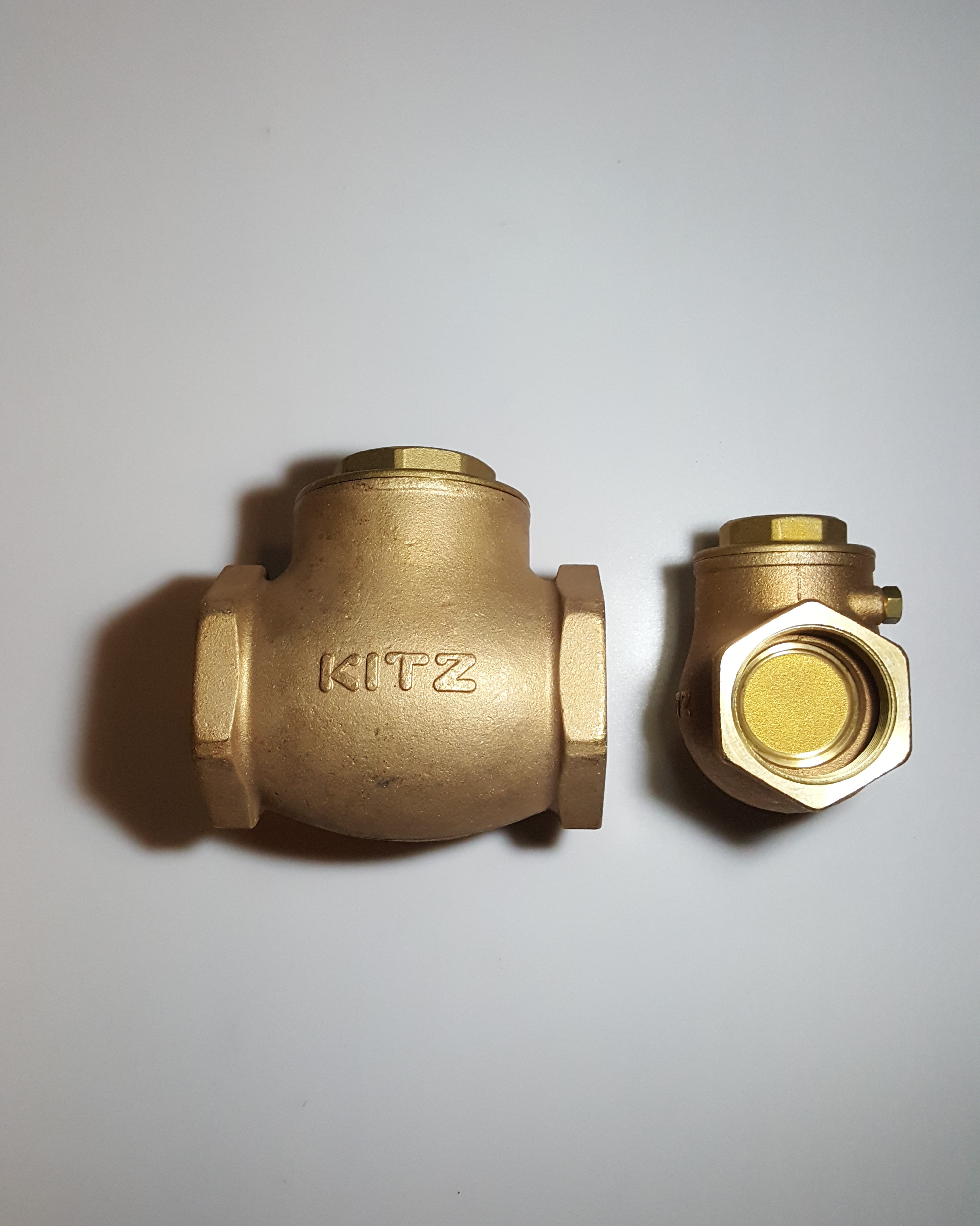 KITZ เช็ควาล์วสวิงทองเหลือง 3 นิ้ว Swing check valve Type R จำนวน 1 ตัว ...