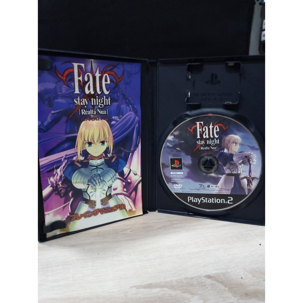 แผ่นแท้ [PS2] Fate/stay night [Réalta Nua] (Japan) (SLPM-66512 | 66513 ...