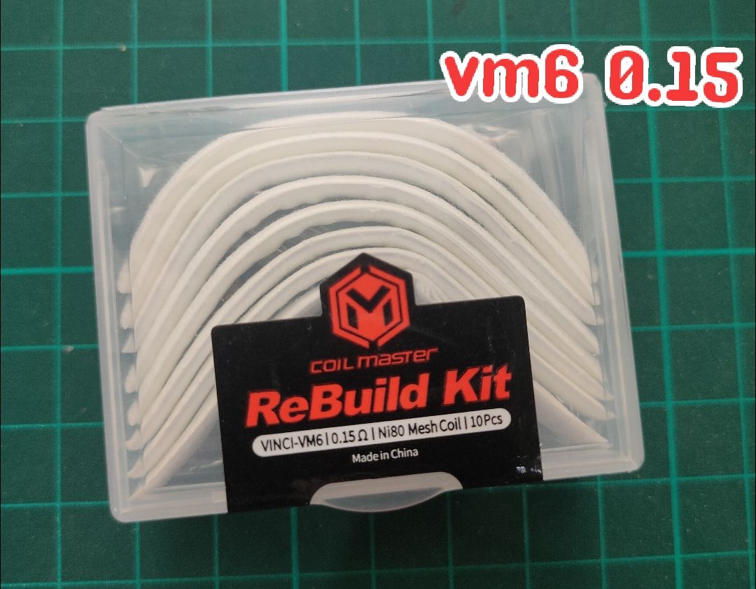 DIY Rebuild Kit สำหรับ VINCI RPM 0.30.4 Mesh Coil Replacement Tool(ส่ง ...