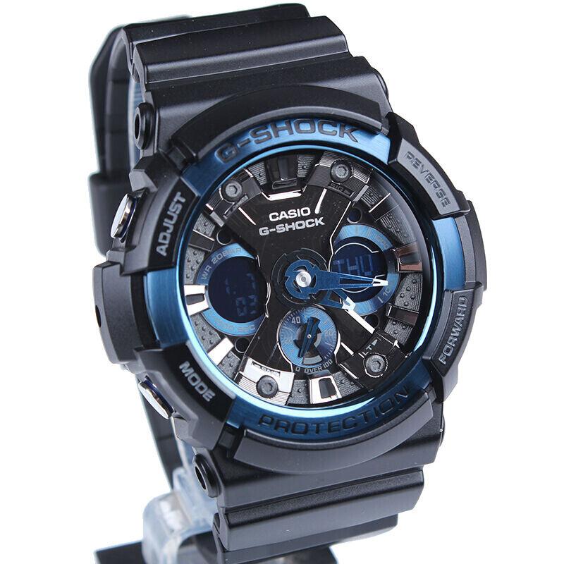 ต้นฉบับ G-Shock GA200 ผู้ชายนาฬิกาสปอร์ตคู่แสดงเวลา 200 เมตรกันน้ำกัน ...