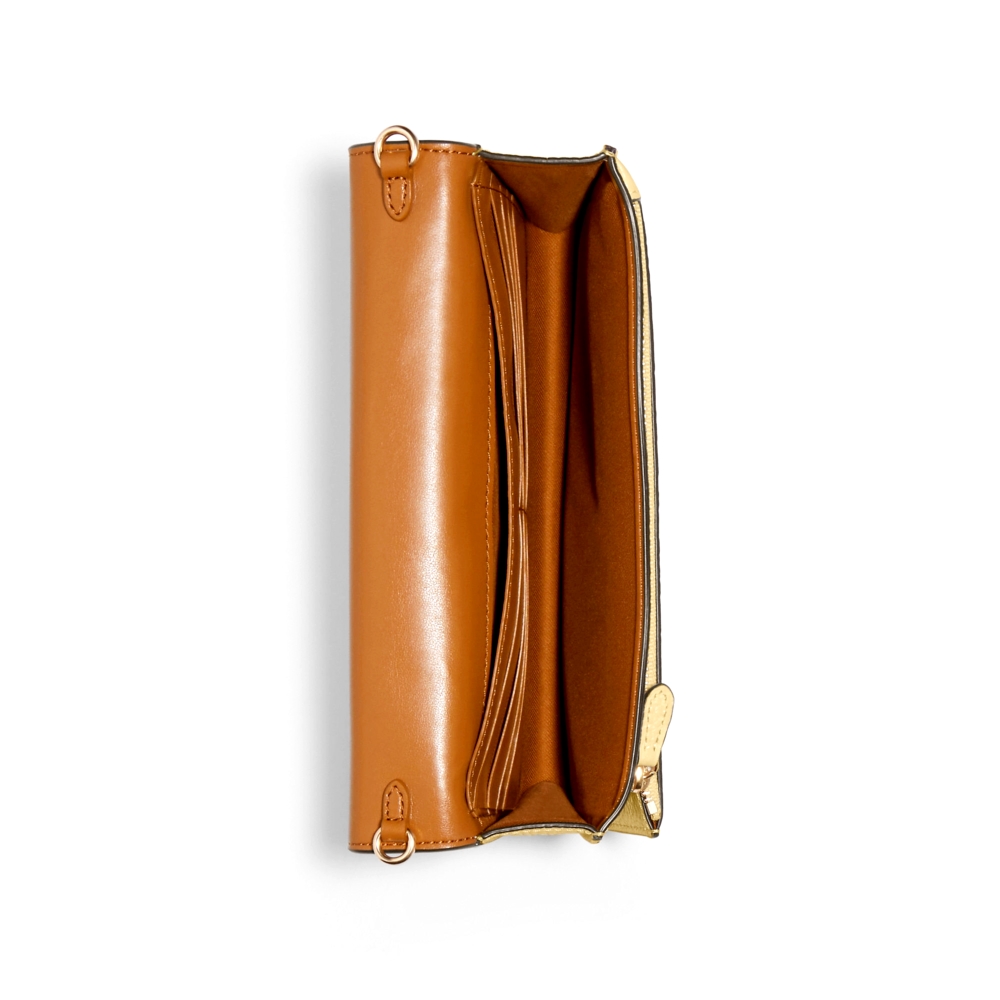 กระเป๋าสะพายข้าง COACH 3037 ANNA FOLDOVER CROSSBODY CLUTCH (IMSDK ...