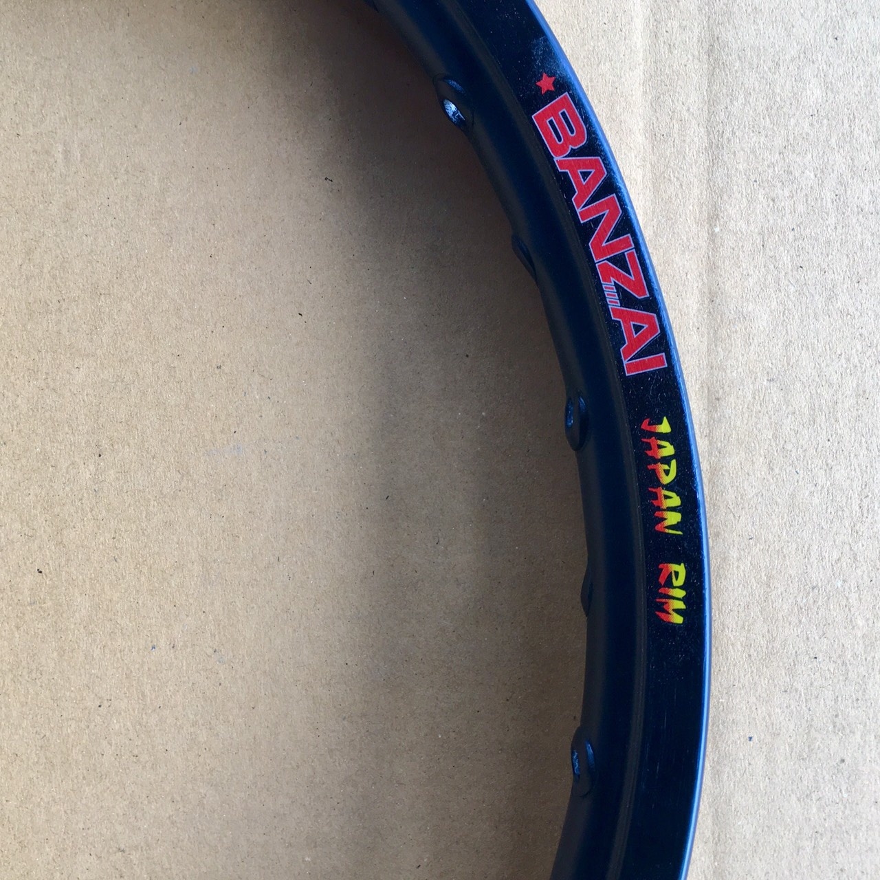 1วง ขอบล้อ บันไซ Banzai 1.4x17 สีดำ แท้100 ล้อสี ล้อโล RIM - AiZu_Motor ...