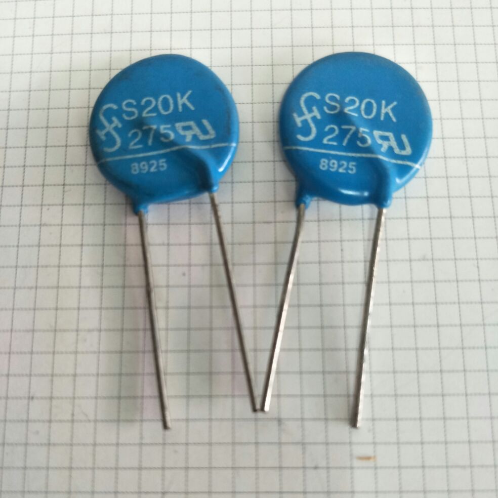 (4ชิ้น) S20K275 วาริสเตอร์ป้องกันไฟเกิน275VAC EPCOS คุณภาพดีเยี่ยมเส้น ...