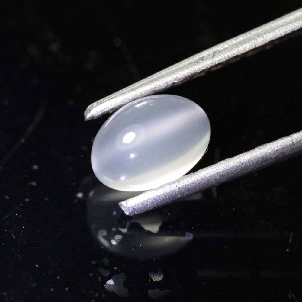 1.15 ct แคทอาย มูนสโตน (Cat Eye Moon Stone) ทรงไข่หลังเบี้ย | Lazada.co.th