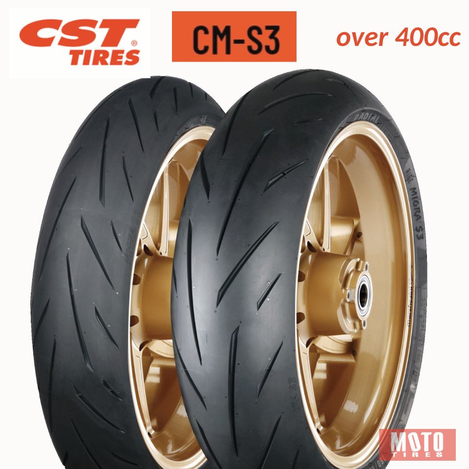 [ส่งฟรี ] ยางมอเตอร์ไซค์ CST รุ่น CM-S3 (Over 400cc) | Lazada.co.th