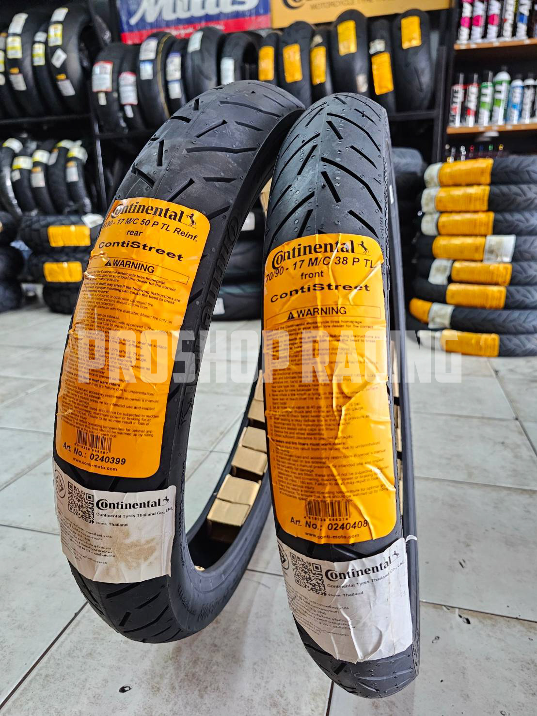 ยาง Continental Conti Street ขนาด 70 80 ขอบ 17 สำหรับ wave wave110i ...