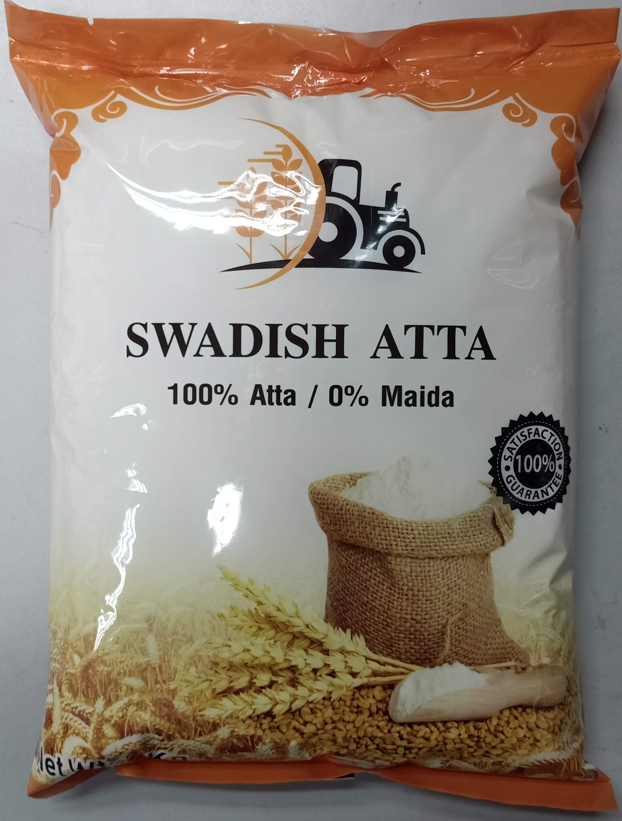 Swadish Atta 2 kg แป้งโฮลวีต 100% | Lazada.co.th