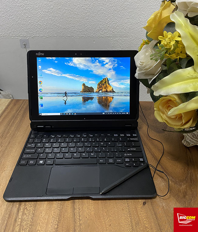 (แท็ปเลต 2 In 1) Fujitsu Arrows Tab Q509Celeron N4000Ram 4 GBSSD ...