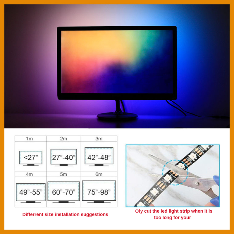Dream Color 5V WS2812B 2812 ดิจิตอลยืดหยุ่นLEDโปรแกรมหน้าจอพิกเซล ...