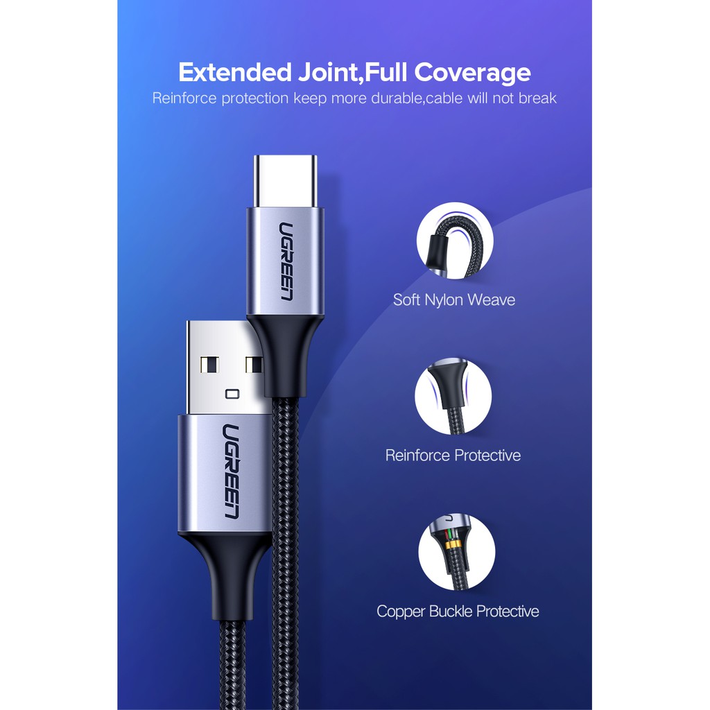 สายเคเบิล เครื่องชาร์จ และอะแดปเตอร์ Ugreen USB Type C Fast Charging ...
