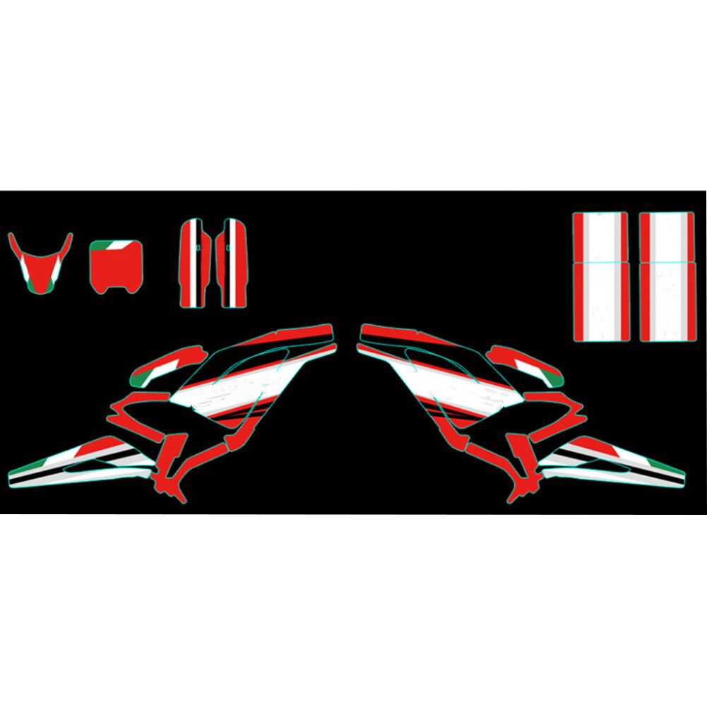 Off-Road Electric Motorcycle SUR RON Fairing GRAPHICS Decals Stickers ...