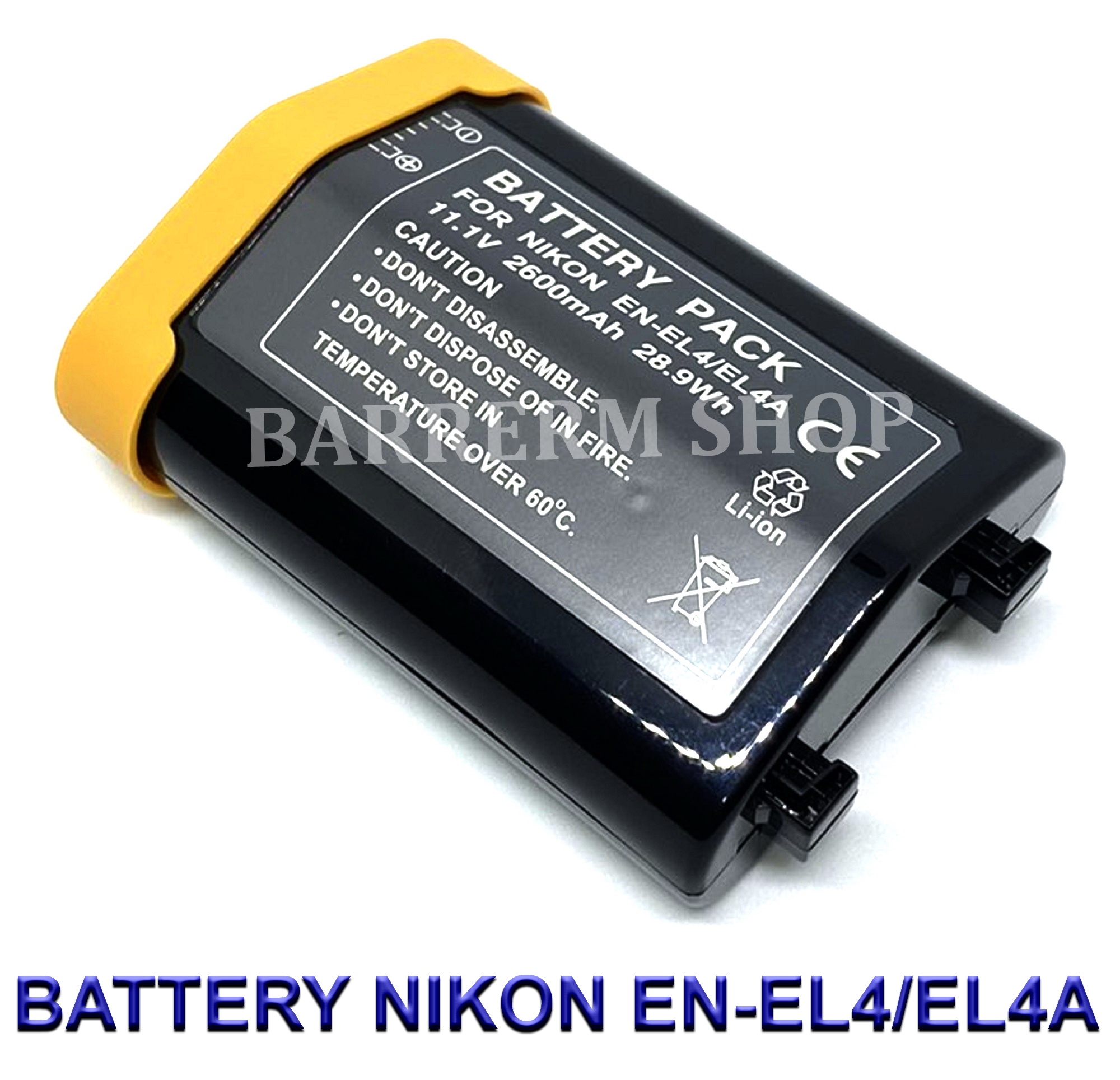 EN-EL4 / ENEL4a Camera Battery for Nikon แบตเตอรี่สำหรับกล้องนิคอน For ...