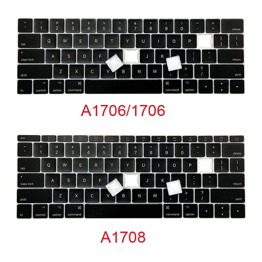 สำหรับ MacBook Pro A1706 A1708 แป้นพิมพ์ปฏิบัติการ Keycap ชุดแต่ละเค้า ...