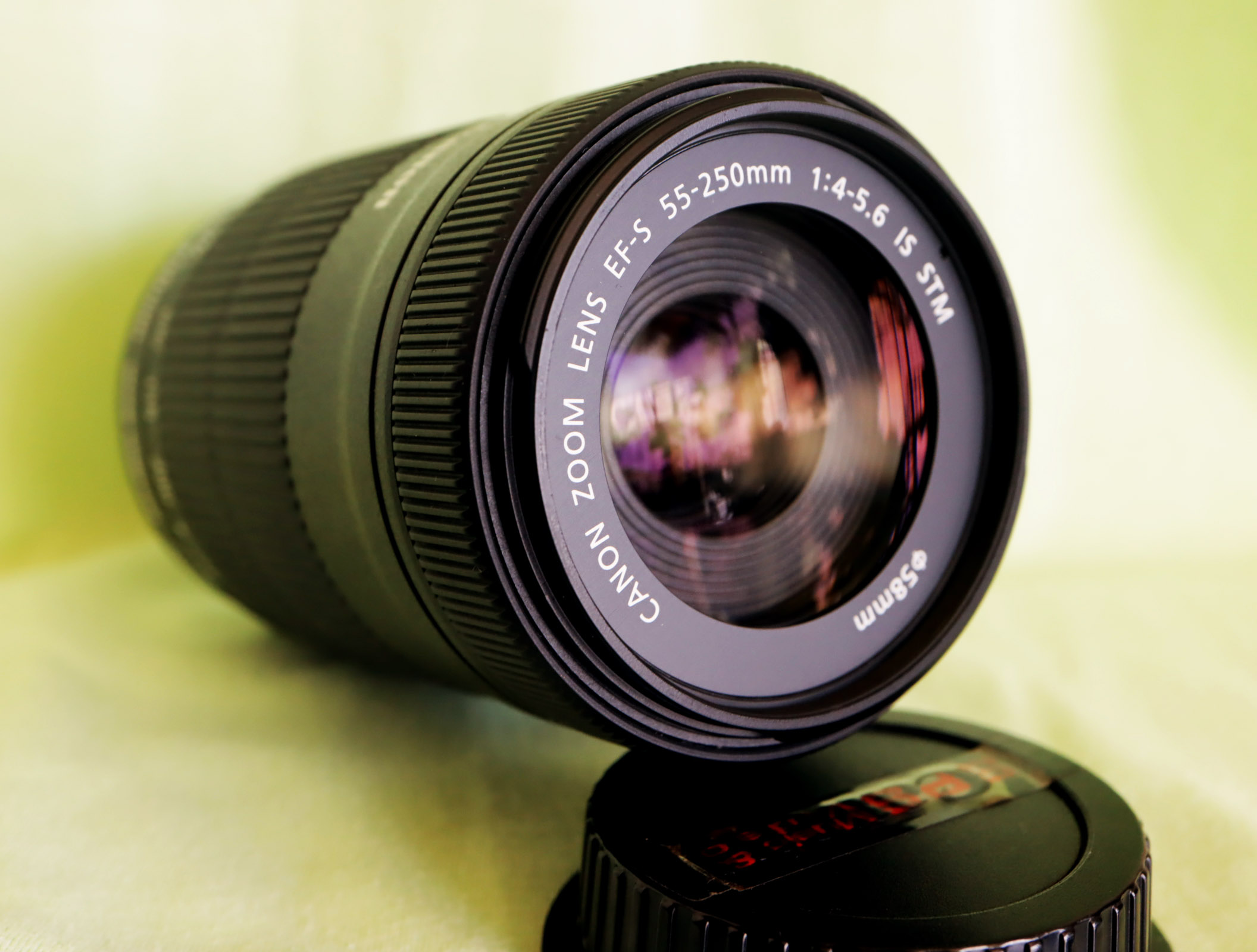 Canon Lens EF-S 55-250mm f4-5.6 IS STM เลนส์ซูมเทเลโฟโต้ที่มีขนาด ...