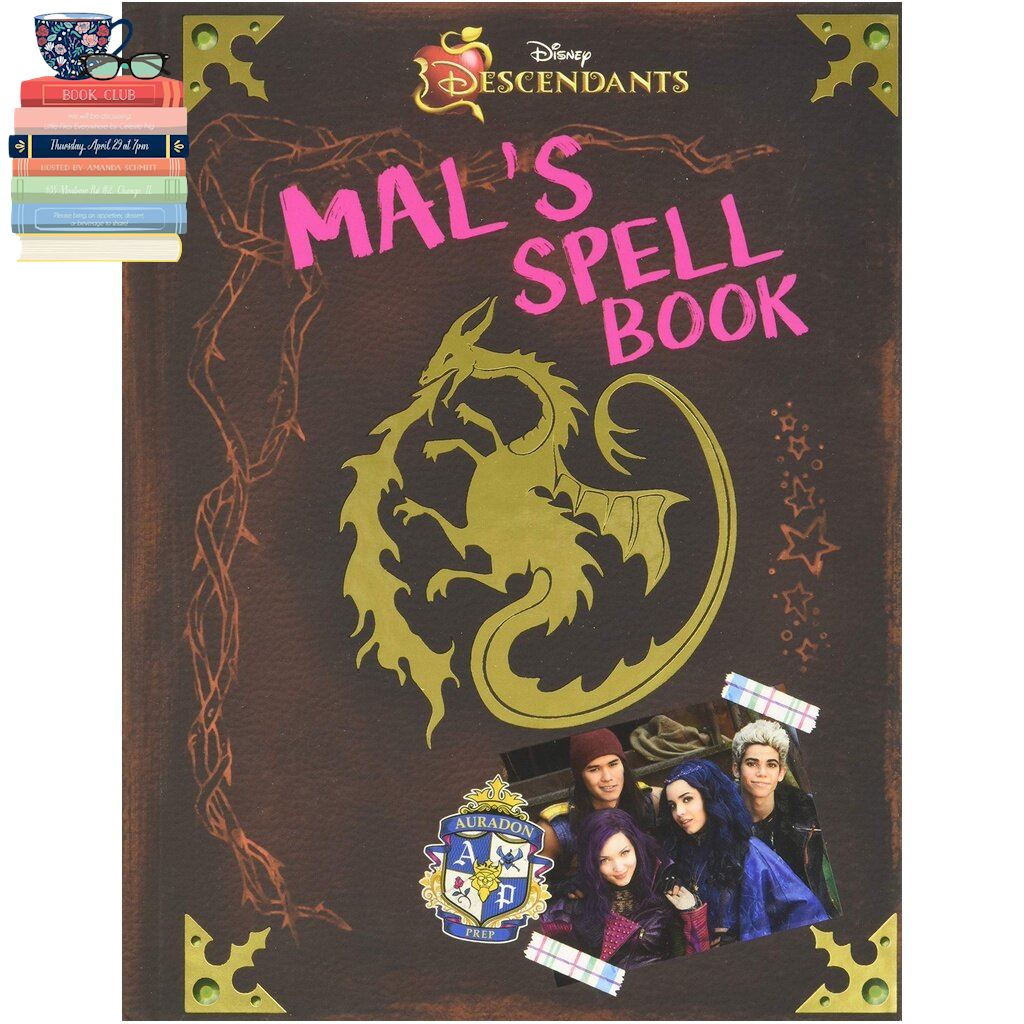 Yes, Yes, Yes ! Descendants: Mal's Spell Book Hardcover – Illustrated ...
