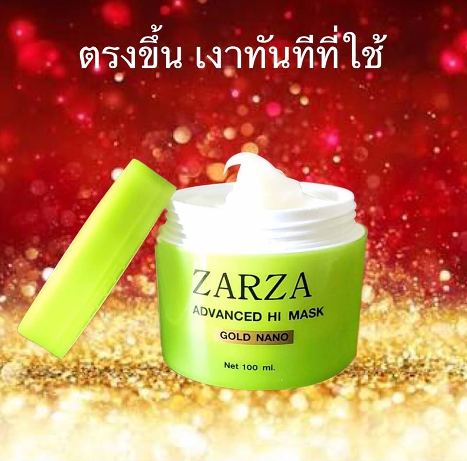 Zarza ทรีตเม้นต์ สปาโกลด์นาโน สูตรผมอ่อนแอแห้งเสีย ฟื้นฟูผมเสียจากการ ...