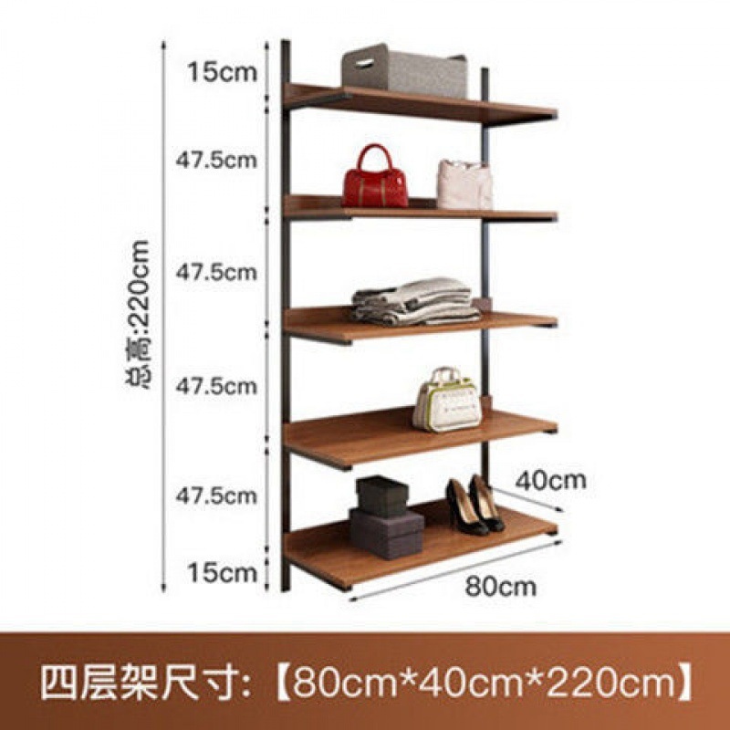 [COD] wardrobe cloakroom shelf hanging hanger bedroom walk-in wrought ...