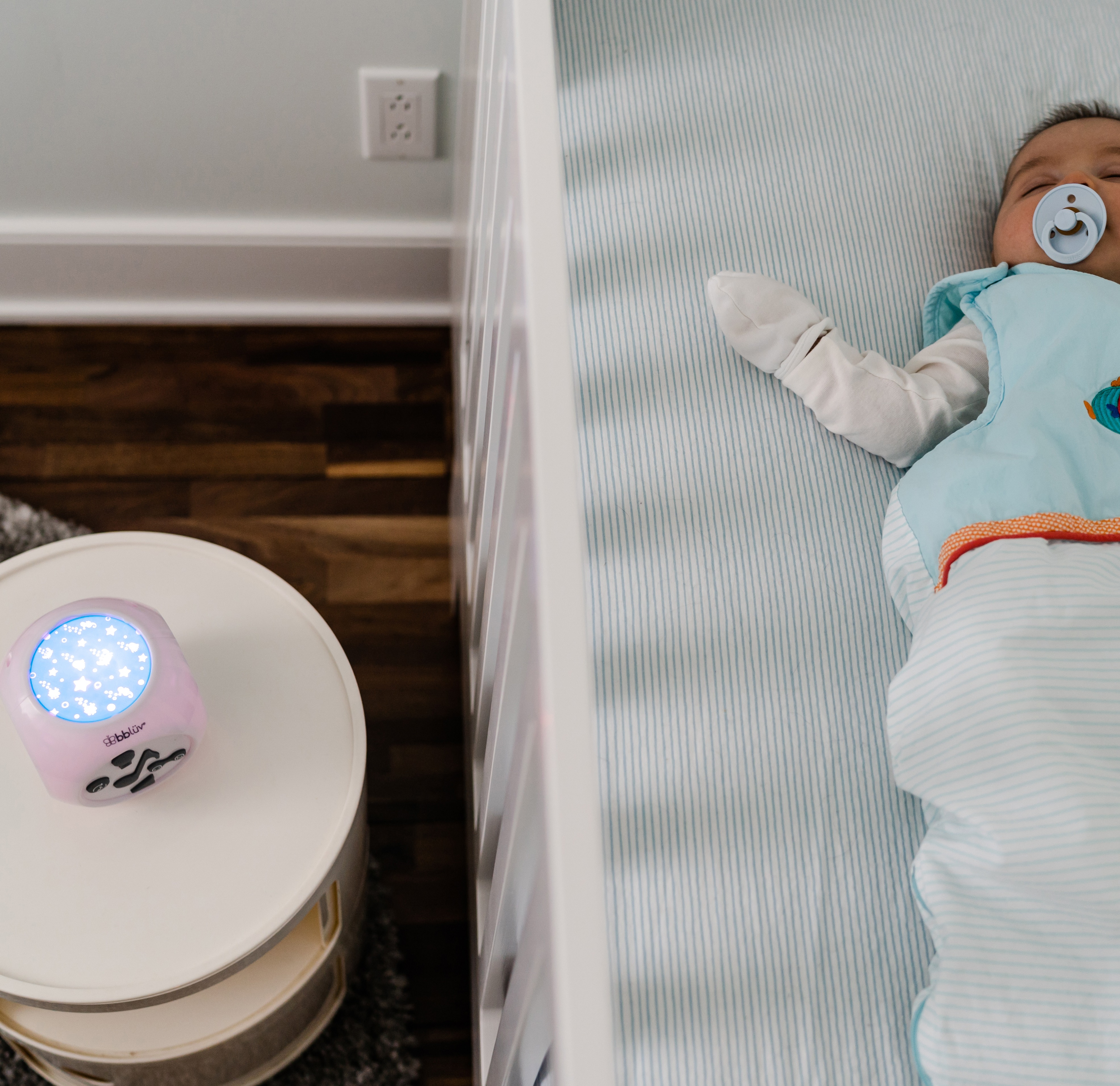 BBluv - Kube Sound Activation Musical Night Light with Projection ...