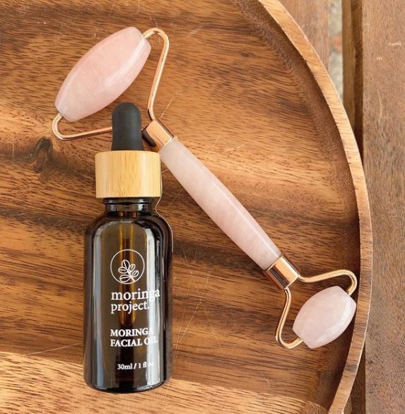 The Moringa Project Real Moringa Oil – (100 ml). Organic Natural Facial Oil, made in Thailand by ...