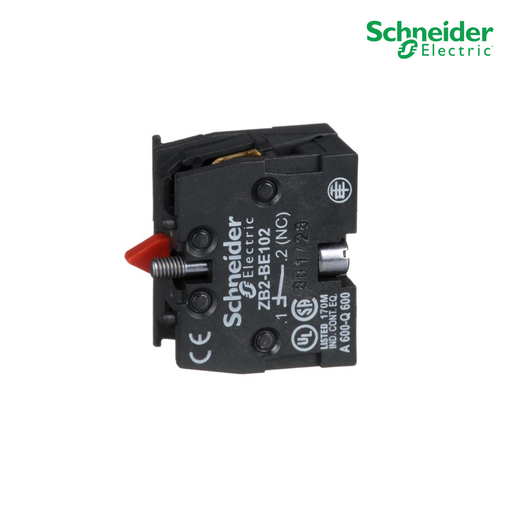 Schneider Eelectric ZB2BE102 คอนแทคบล็อคเข้าสายแบบขันสกรู HarmonyXAC ...