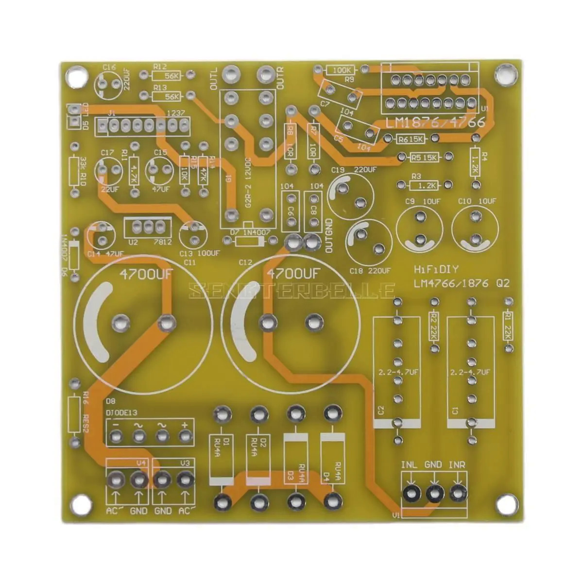 HiFi LM4766เครื่องขยายเสียงบอร์ดเสียง PCB DIY | Lazada.co.th