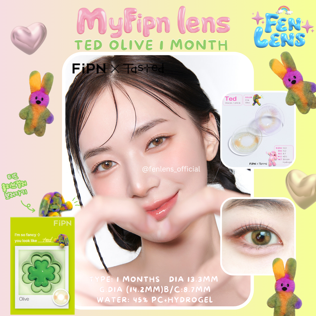 MyFipn X Tasted Ted Olive รุ่น ลิมิเต็ดอิดิชั่น แบบรายเดือน | Lazada.co.th