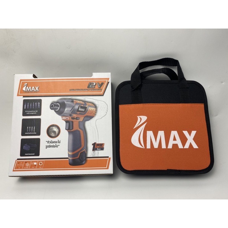 ถูกที่สุด!! Imax IMIS-12V สว่านไขควงกระแทกไร้สาย 12V พร้อมแบต 2 ก้อน ไข ...