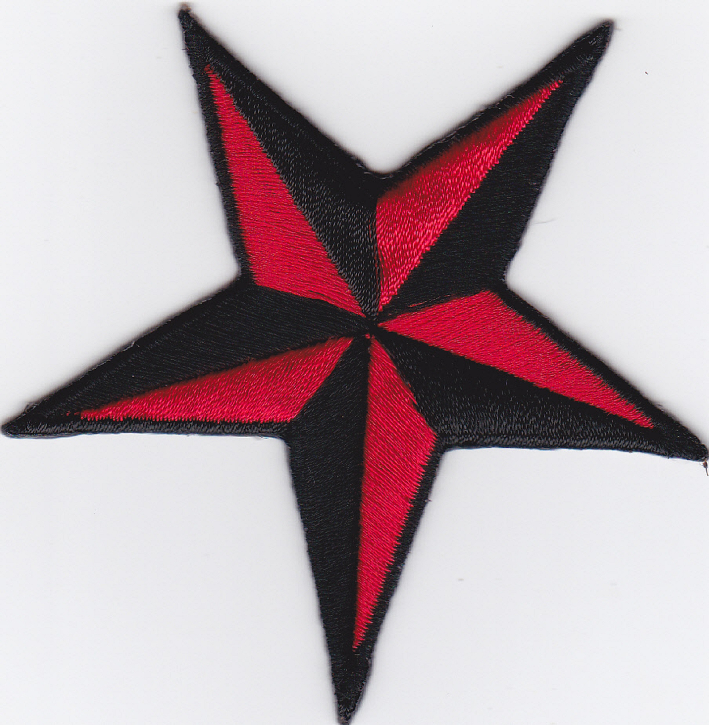 iron on patch Embroidery Nautic Star compass 9x7 cm เข็มทิศ ดาวทะเล ตัว ...