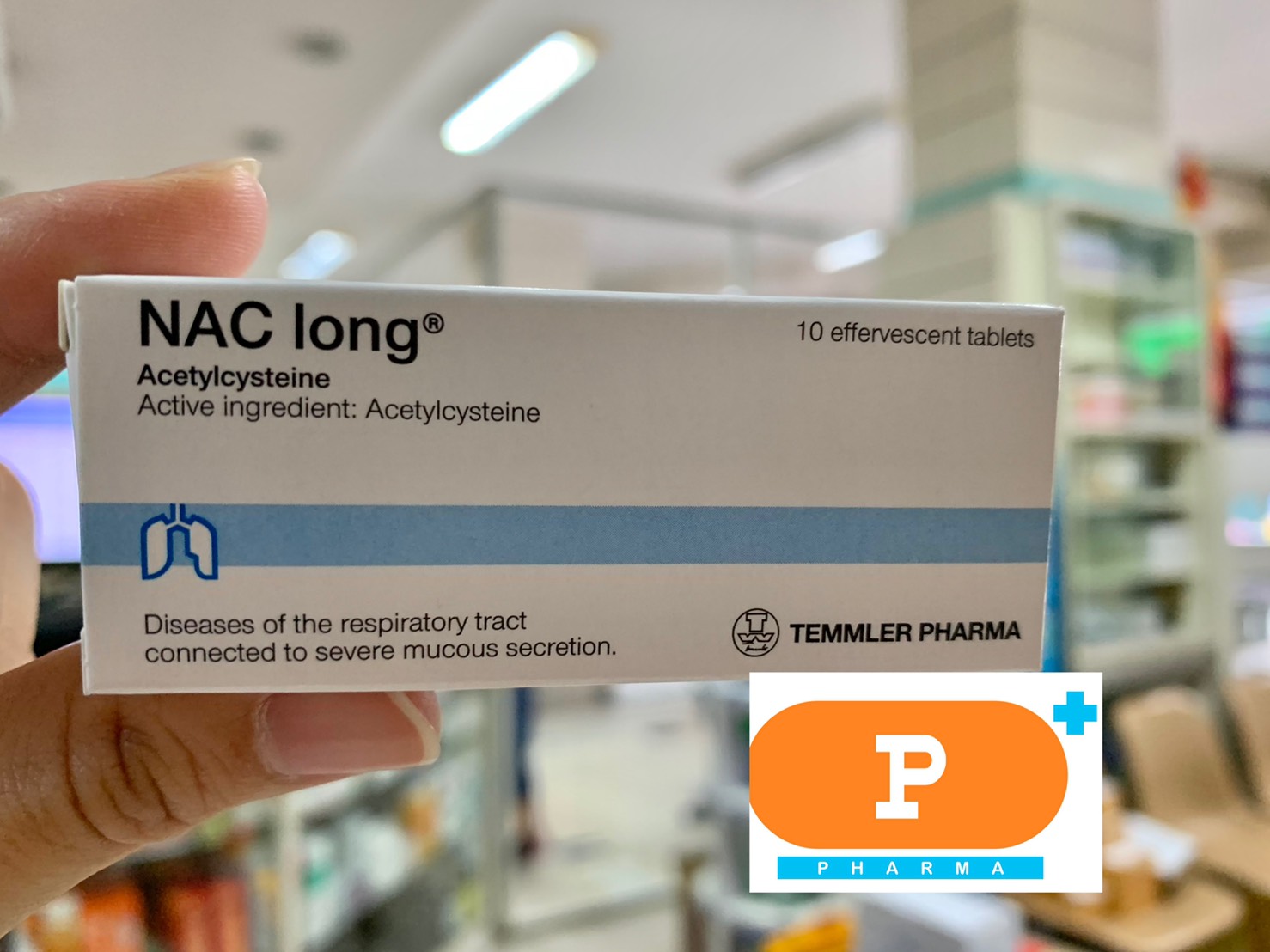 ์NAC LONG แนคลอง ละลายเสมหะ เม็ดฟู่ 1 กล่อง บรรจุ 10 เม็ด 00623 ...