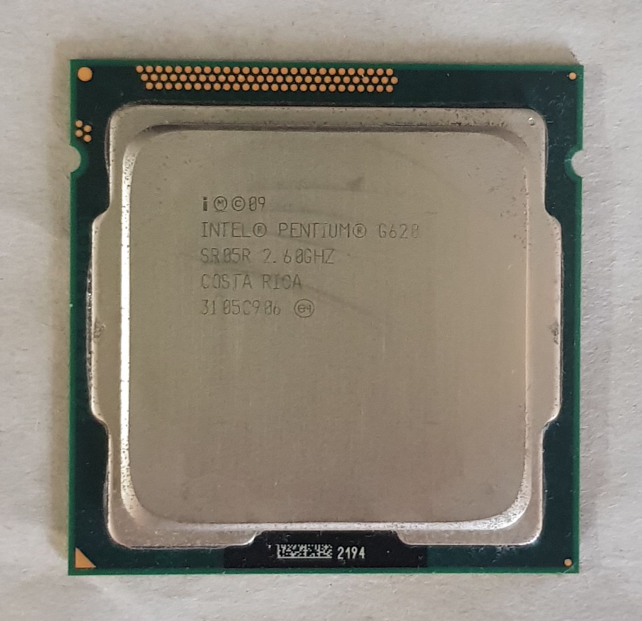 CPU Pentium G620 2.60GHz LGA1155 - PKnoom2521 - ThaiPick