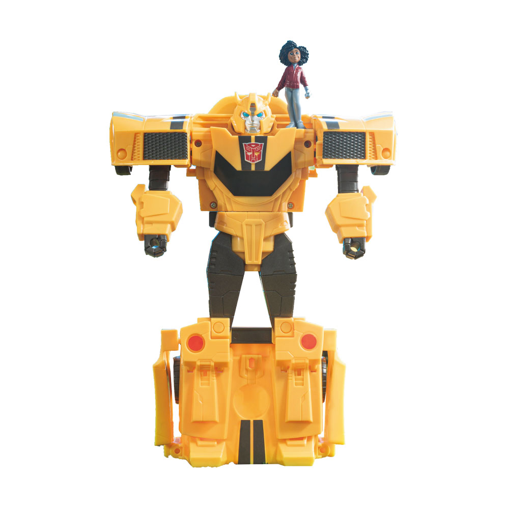 Toys R Us Transformers EarthSpark Spin Changer Bumblebee and Mo Malto ...