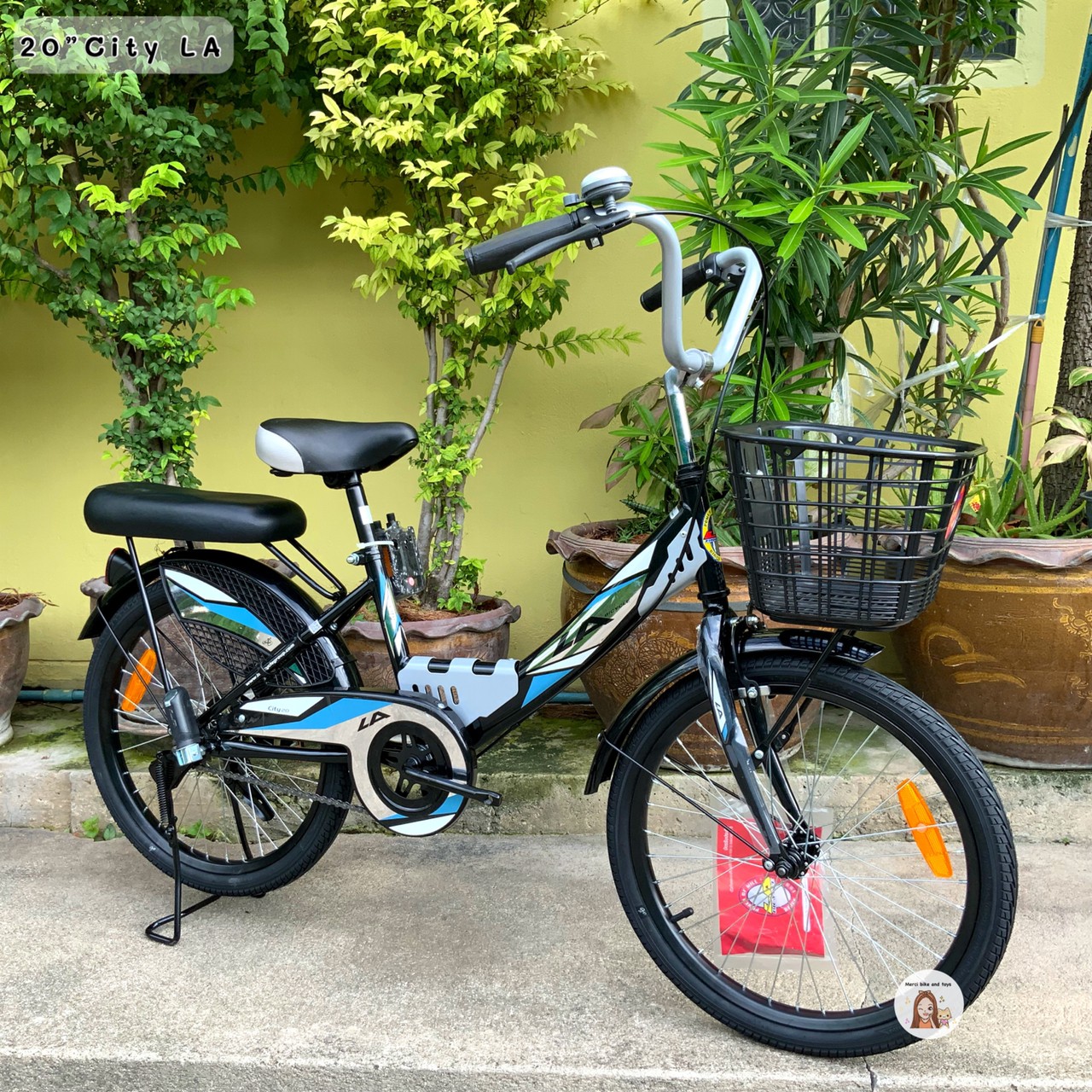 LA Bicycle จักรยานแม่บ้าน รุ่น 20 CITY STEEL RIM จักรยานผู้ใหญ่ รถจักรยานแม่บ้าน รถจักรยานทรง ...
