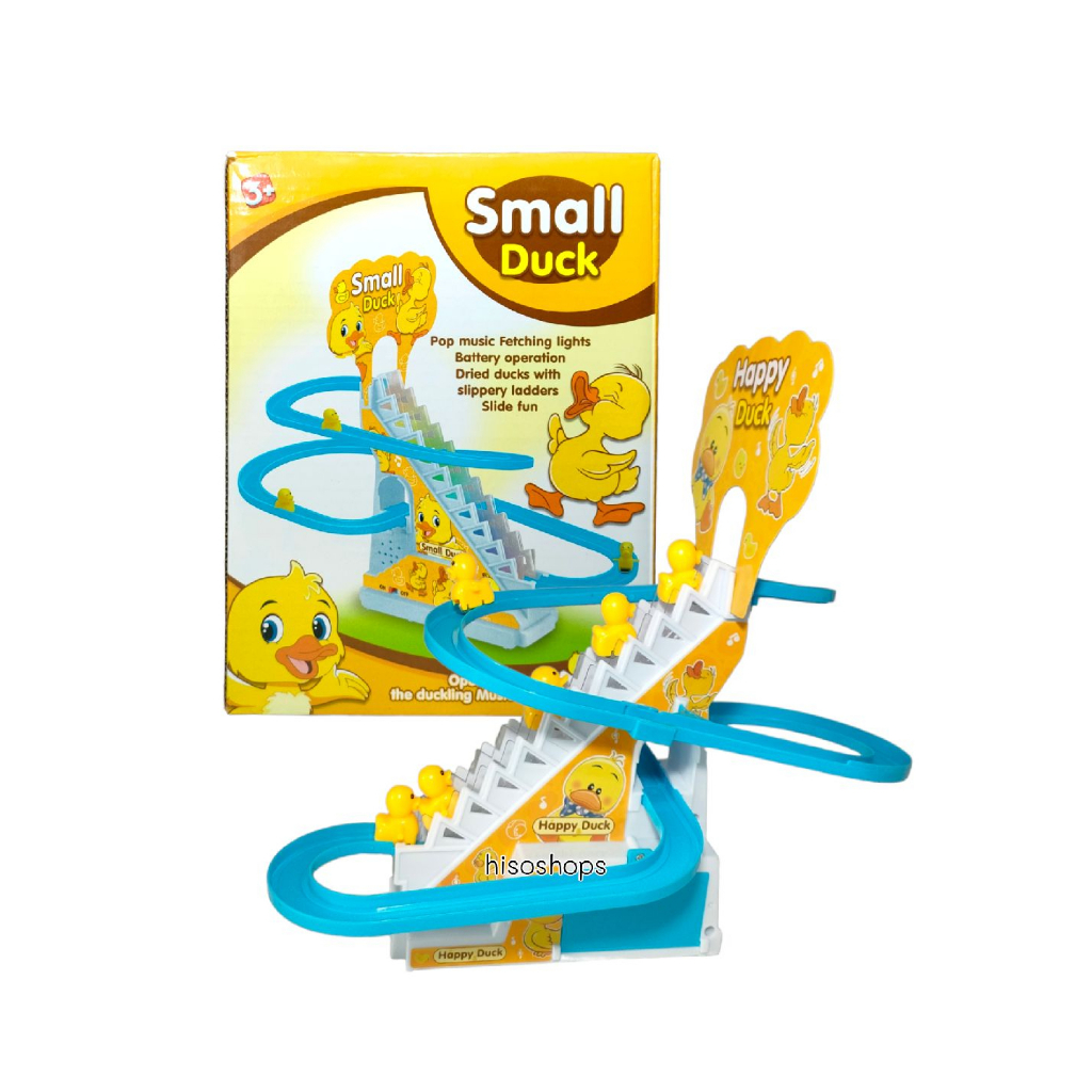SMALL DUCK รางรถไต่บันได เป็ดไต่ราว น่ารัก มีเสียง มีไฟ - misumisou ...