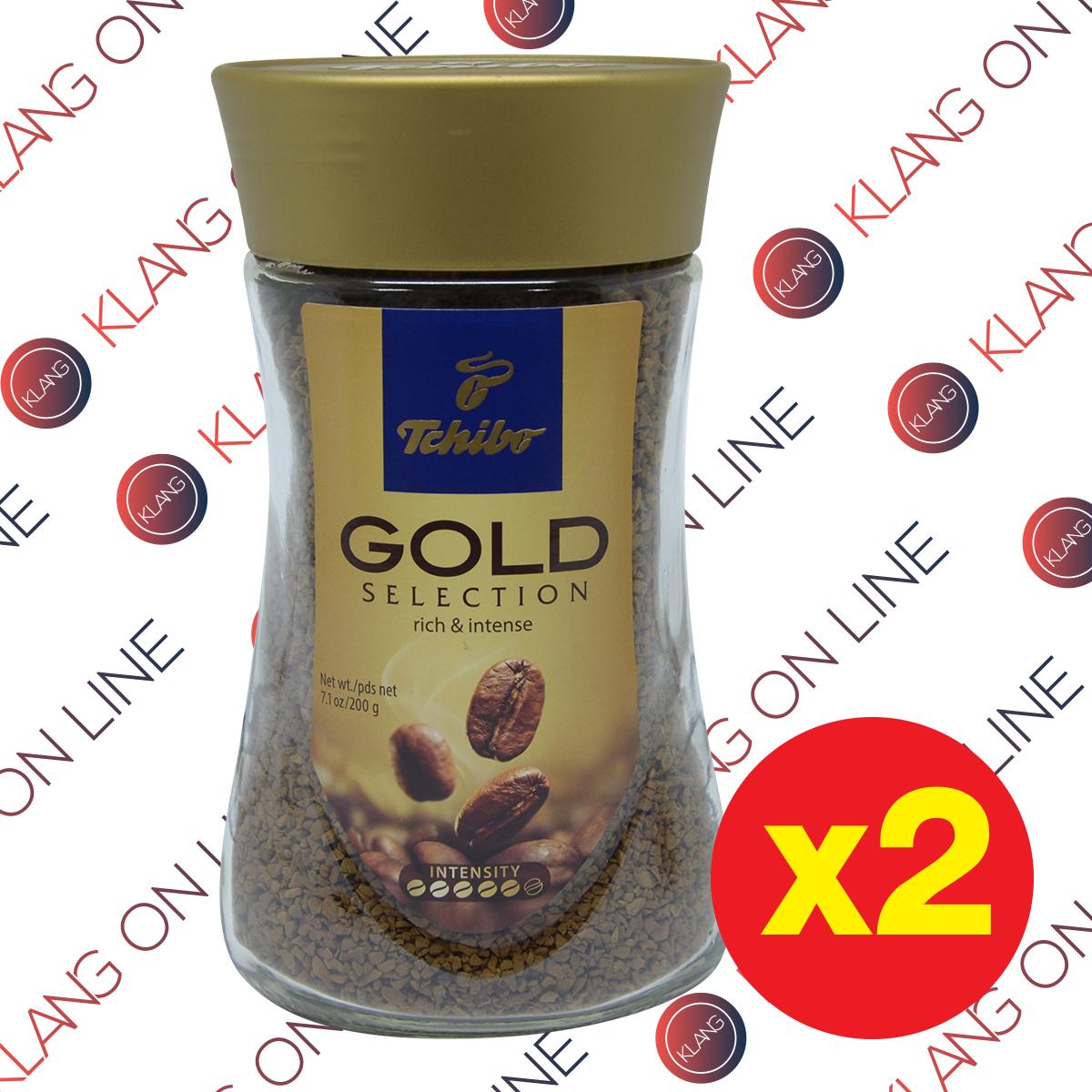Instant coffee Tchibo GOLD SELECTION rich&intense 200 g. 1*2 ...