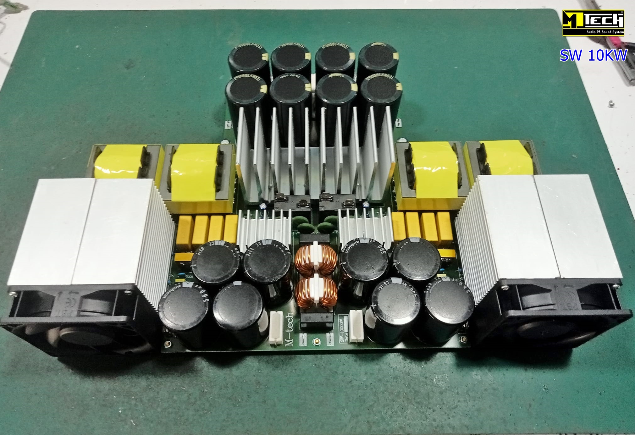 ภาคจ่ายไฟสวิทชิ่ง รุ่น10K full bridge.. 5000W+5000W ทำงานแยกอิสระ ซ้าย-ขวา สำหรับภาคขยายเสียง ...