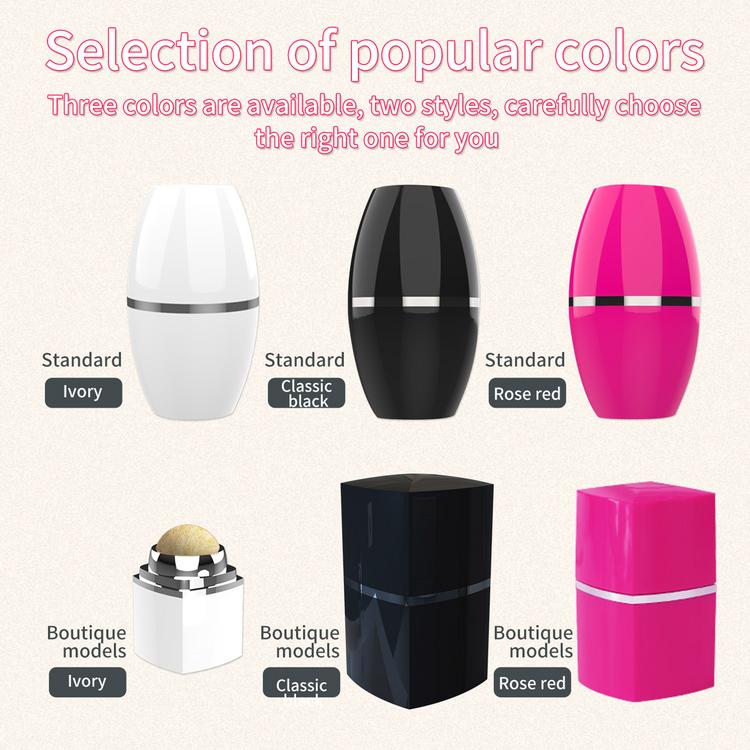 Portable Oil-Absorbing Face Roller Oil Absorbing Volcanic Roller ...