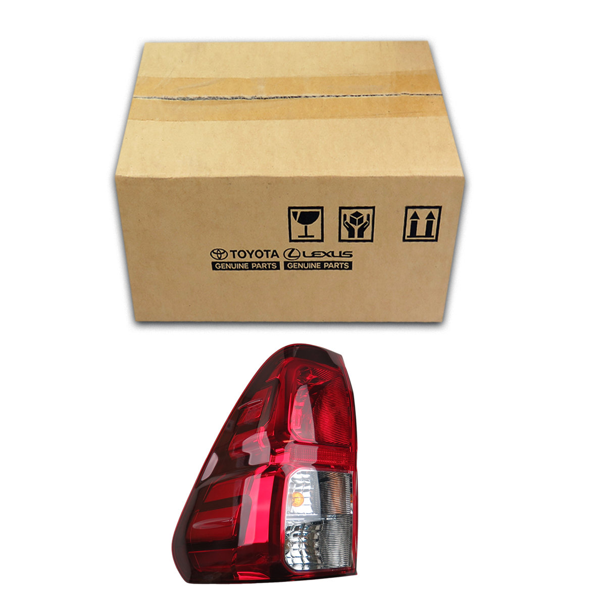 TOYOTA ไฟท้าย REVO'15 แท้ห้าง LH+หลอด ( 81560-0K261 )(ซ้าย) (1ชิ้น ...