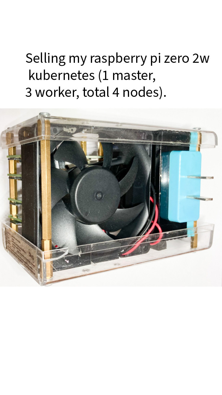 Raspberry Pi Zero 2w [2022 stock] Kubernetes Cluster 4 nodes - 1 master ...
