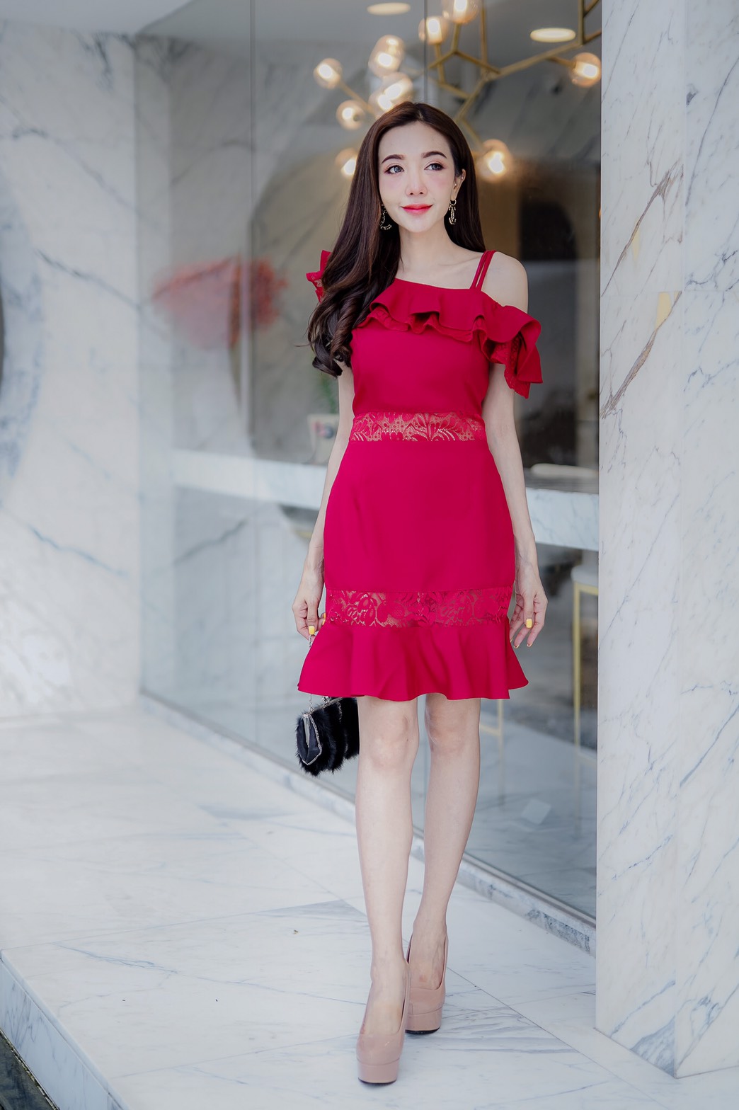 เดรสออกงาน ทำงาน รุ่น NC050 - Nitcha fashion - ThaiPick