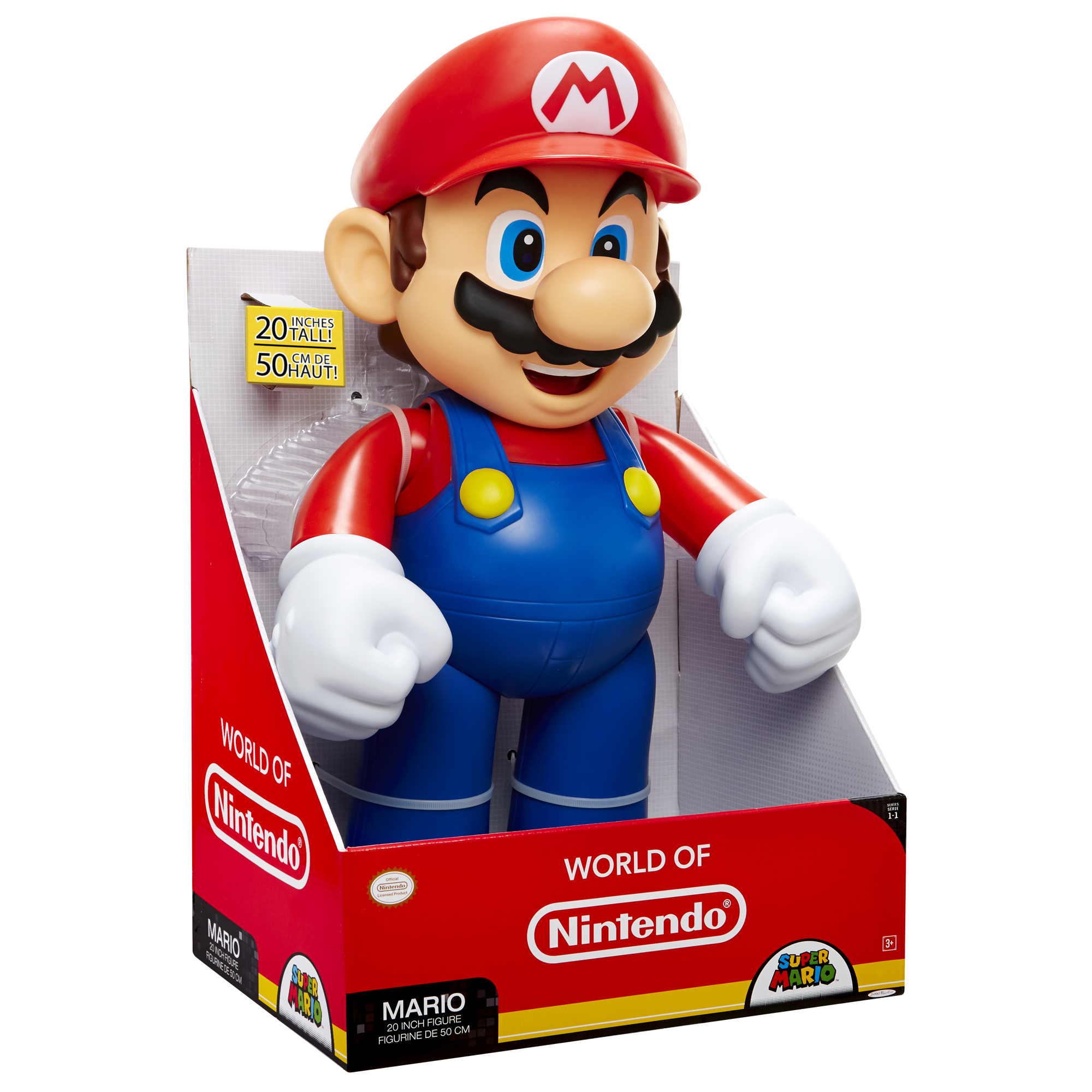 [แจกคูปอง 10%] Nintendo Supe Mario 20" Figure ของเล่น ตุ๊กตา หุ่นฟิกเก ...