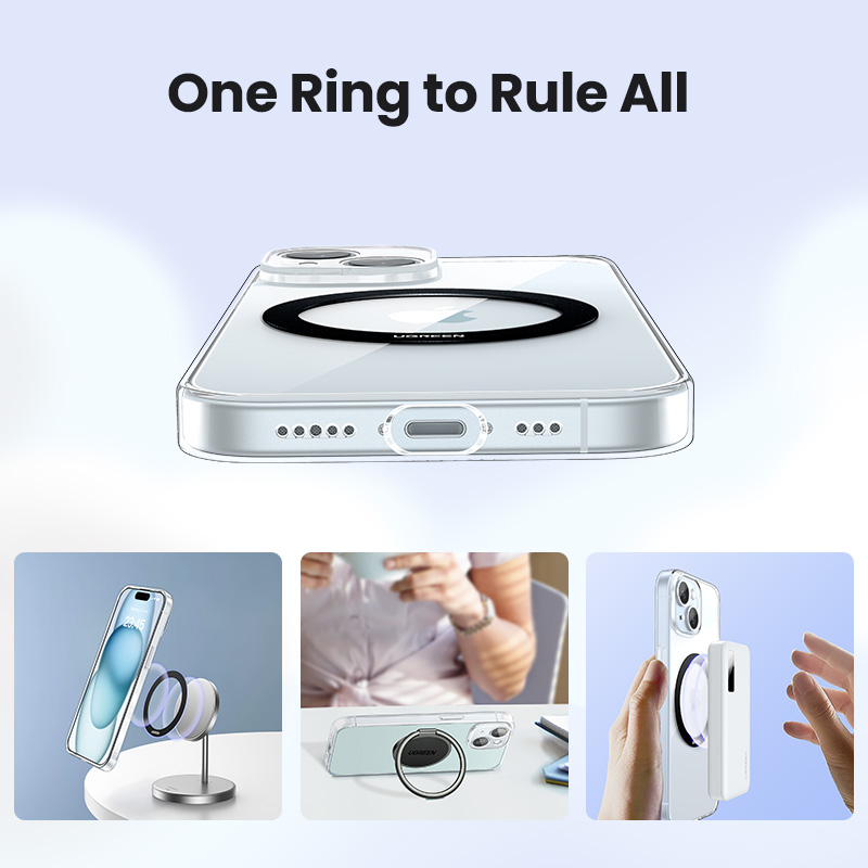 UGREEN Wireless Magnetic Sticker for iPhone 15 14 13 12 11 XS ...